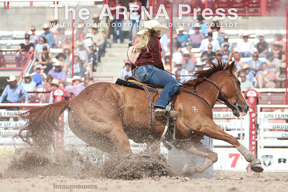 The women of rodeo took Cheyenne Frontier Days by storm during the ...