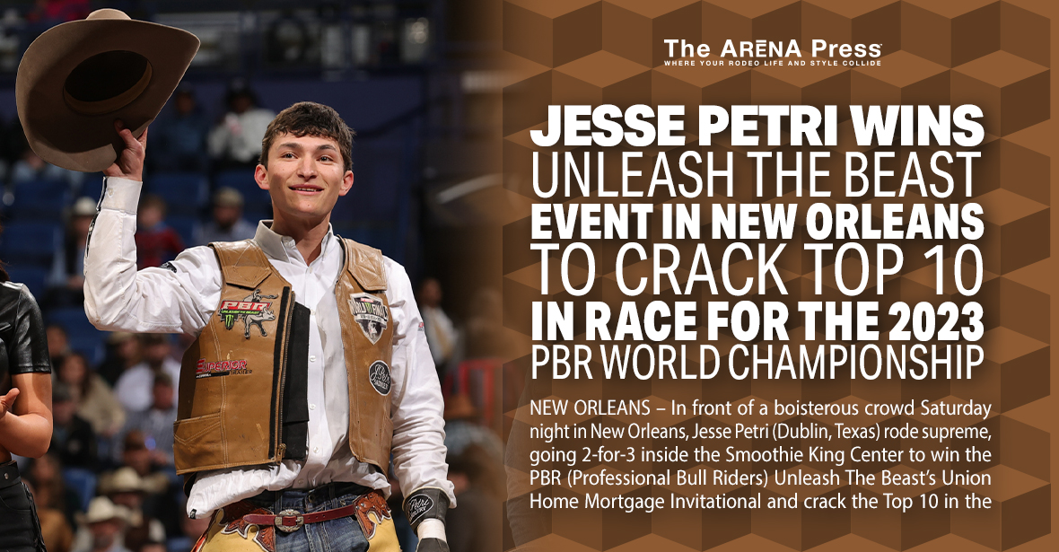 Jesse Petri Wins Unleash The Beast Event in New Orleans to Crack Top 10 ...