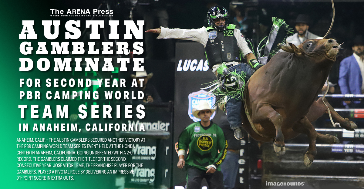Austin Gamblers Dominate for Second Year at PBR Camping World Team Series in Anaheim, Going ...