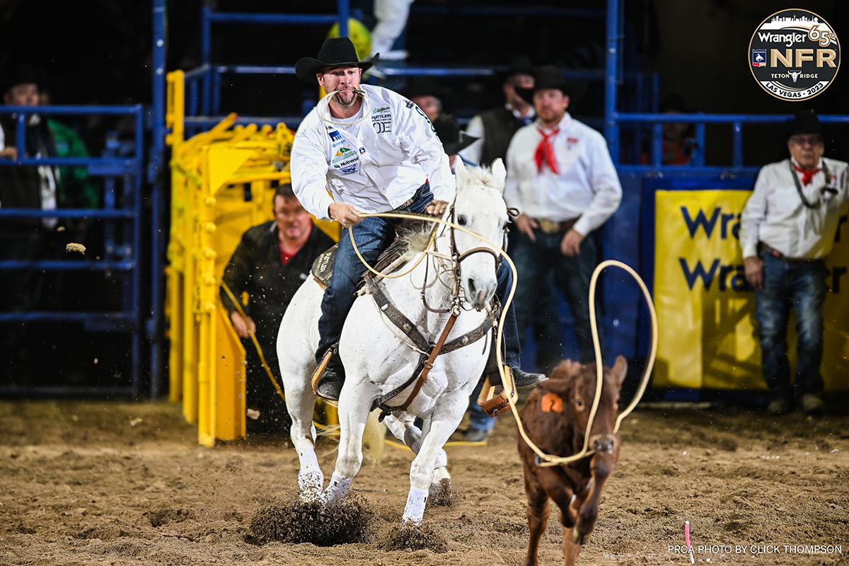 Hunter Herrin Dominates Round 8 with a Blazing 7.4-Second Run at WNFR 2023