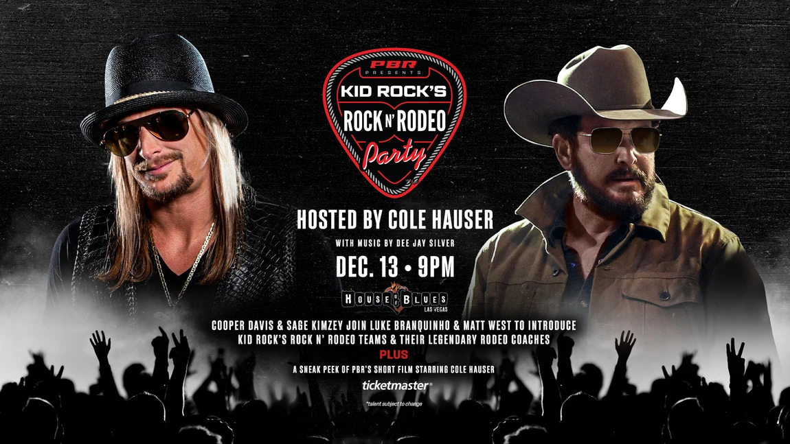 Kid Rock’s Rock N’ Rodeo Party | Unveiling Teams and Coaches in Vegas