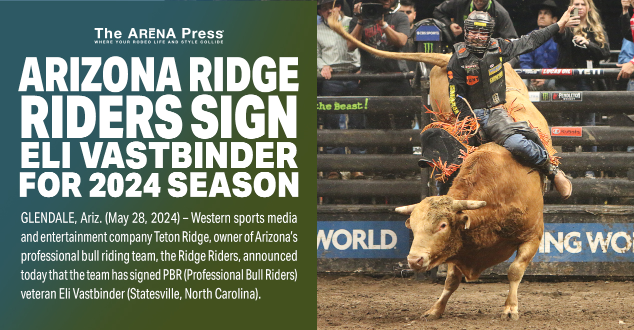 Eli Vastbinder Joins Ridge Riders: Strengthening the Team for 2024 PBR ...