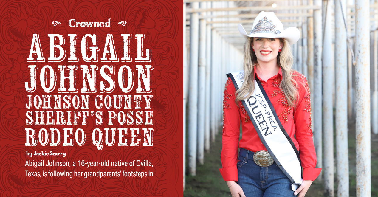 Abigail Johnson Crowned 2024 Johnson County Rodeo Queen