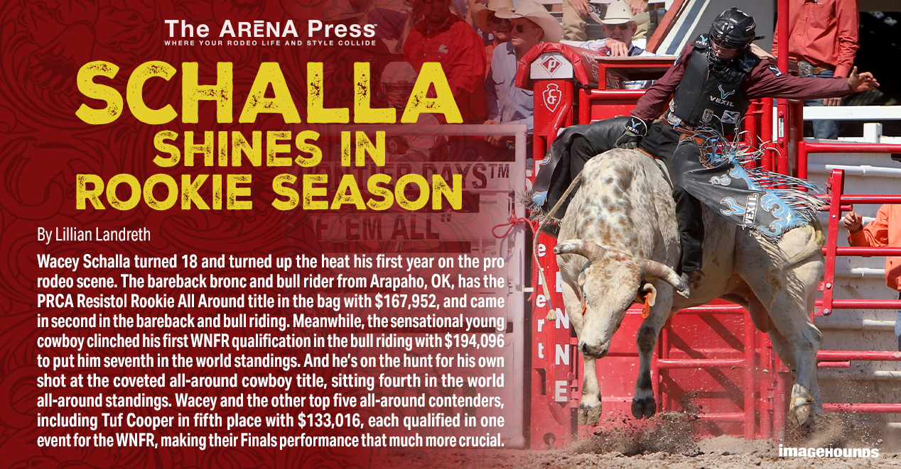Wacey Schalla’s Rookie Year: PRCA All-Around Sensation in 2024